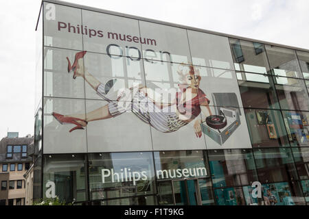 Philips museum building, Eindhoven city centre, North Brabant province, Netherlands Stock Photo ...
