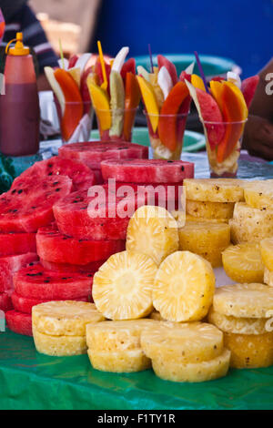 Mexico. Market fruit in Oaxaca Stock Photo - Alamy