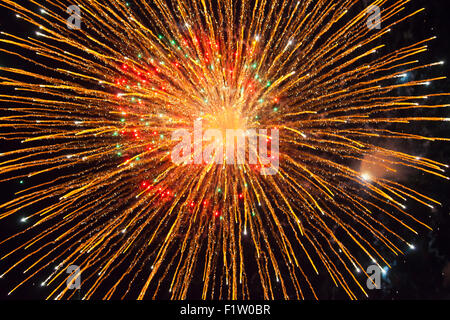 Fireworks display during a festival Stock Photo - Alamy