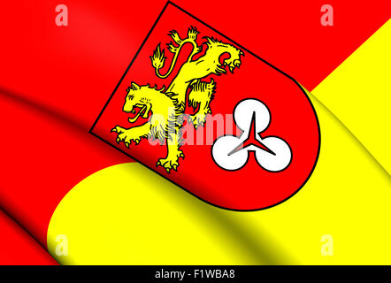 3D Flag of the Hanover Region Stock Photo - Alamy