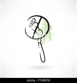 young businessman with magnifying glass vector illustration design ...