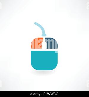 Computer Mouse vector icon isolated on transparent background, Computer ...