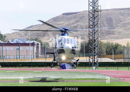 Spanish helicopter, Eurocopter EC135 (Airbus H135), of Guardia Civil is ...