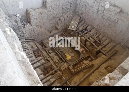 Huaca Rajada and the Royal Tombs of the Lord of Sipan. An archeological ...