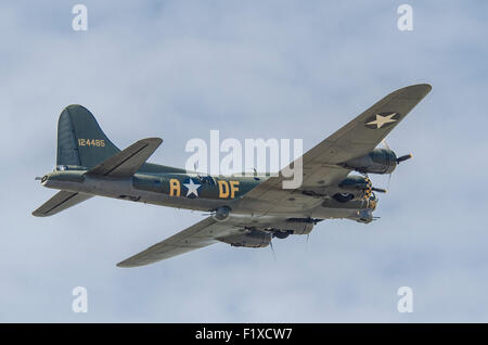 WWII Boeing B17G Flying Fortress bomb aimers position Stock Photo - Alamy