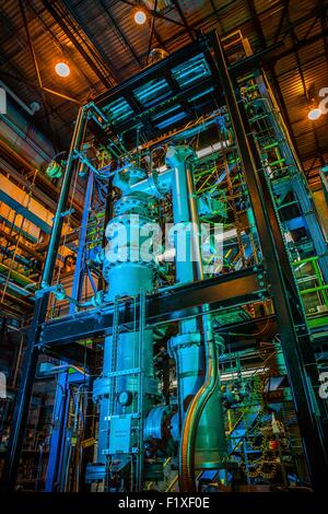 A Chemical Looping Reactor used in researching clean coal technology at ...