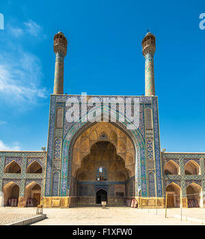 The Friday Mosque in Isfahan, Iran, also known as Masjed-e-Jomeh, is a ...