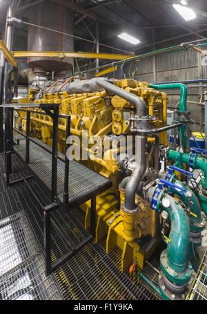Alaska,Power Plant,Prudhoe Bay,diesel generator Stock Photo - Alamy