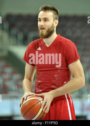 Riga, Latvia. 8th Sep, 2015. Czech Republic National Basketball team ...