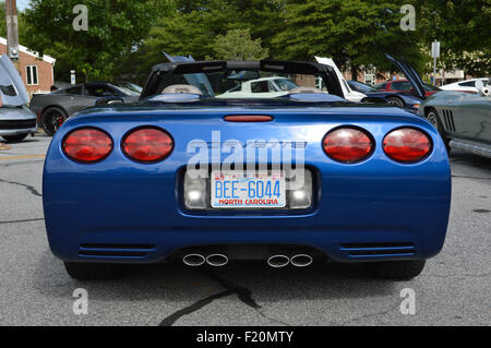 A Blue 2002 Corvette C5 Convertible Stock Photo - Alamy
