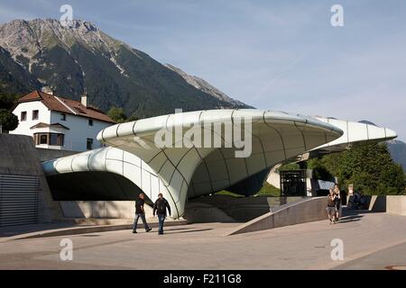 Hungerburg funicular station, Innsbruck, Austria Stock Photo - Alamy