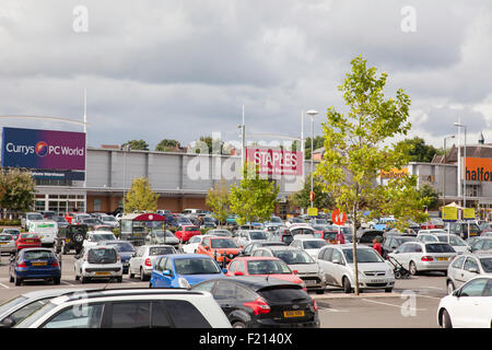 Retail park, Kidderminster, England, UK Stock Photo - Alamy