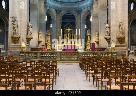 Interior of the Church of Saint-Sulpice, Paris, France Stock Photo - Alamy