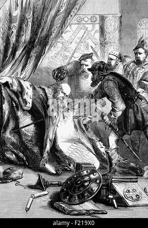 Death of Cardinal Beaton, Illustration from the Book, "John Cassel’s ...