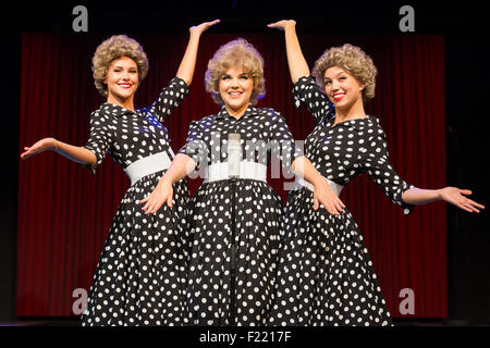 L-R: Megan Makin, Alison Arnopp, Amanda Digon as The Lana Sisters ...