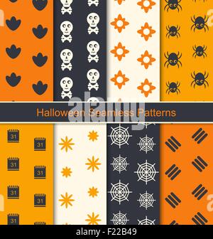 Spider seamless pattern in abstract style. Vector design for printing ...