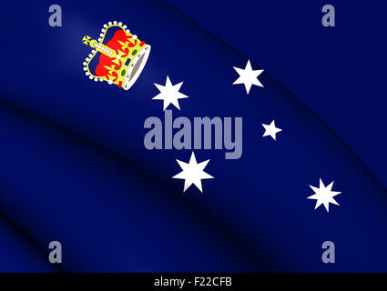 Illustration of Australia state of Victoria badge Stock Photo - Alamy