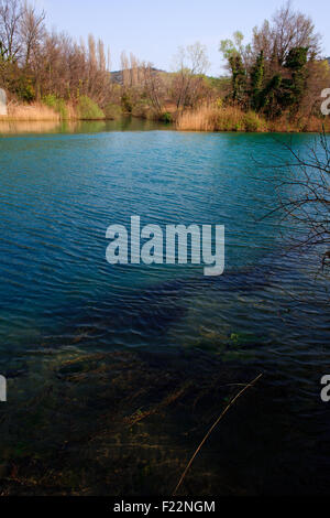 View of Timavo river, San Giovanni di Duino - Italy Stock Photo - Alamy