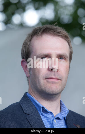 Andrew Michael Hurley, the British novelist, at the Edinburgh ...