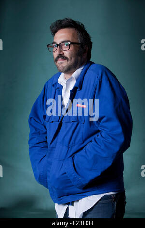 Ryan Van Winkle, the American poet, at the Edinburgh International Book ...