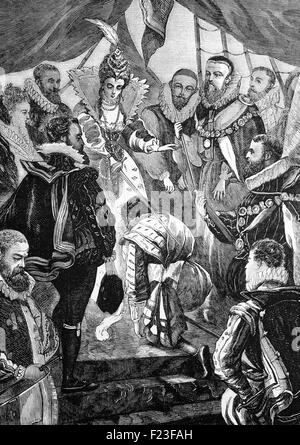 Drake was knighted in 1581 by Queen Elizabeth I. Sir Francis Drake ...