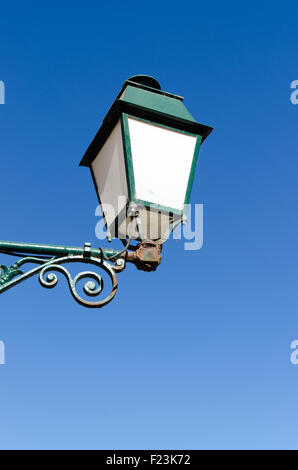 lampost on blue sky Stock Photo - Alamy