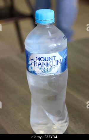 Mount Franklin Mineral Water Bottles Stock Photo - Alamy