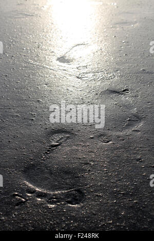 Footprint showing legacy Stock Photo - Alamy