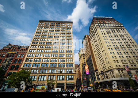 Buildings at Union Square, in Manhattan, New York City Stock Photo - Alamy