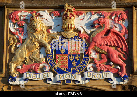 Coat of Arms crest at Sherborne School independent boys school at ...
