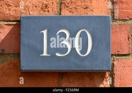 House number 130 Stock Photo - Alamy