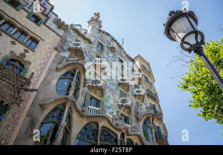 renovated Casa Batllo building (called House of Bones) designed by ...