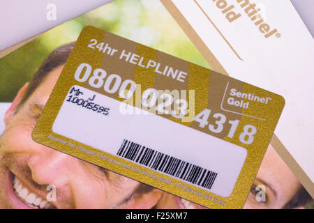 Sentinel Gold Card Protection compensation Payment Stock Photo - Alamy