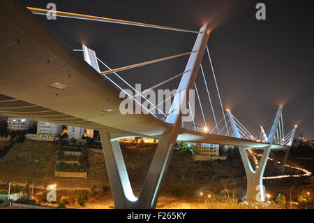 Suspended bridge in Amman,Jordan Stock Photo - Alamy