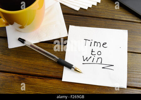 Handwriting text writing Time For Business. Conceptual photo fulfil ...