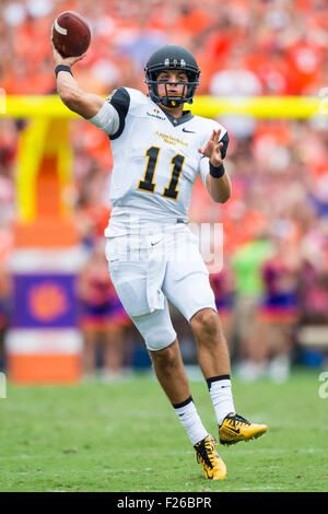 Appalachian State quarterback Taylor Lamb runs the ball against Toledo ...
