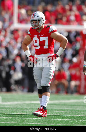 September 12th, 2015: Joey Bosa #97 during the Hawaii Rainbow Warriors ...
