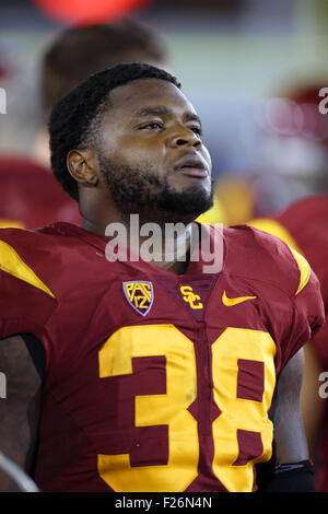 September 12, 2015 USC Trojans wide receiver JuJu Smith-Schuster #9 in ...