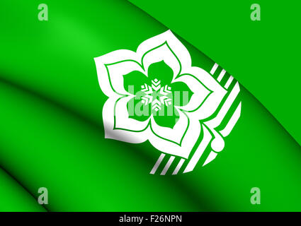 Flag of Harbin, China. Close Up Stock Photo - Alamy