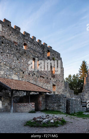 Burg Eisenberg castle ruin, Burgruine near Pfronten, Bavarian Alps ...