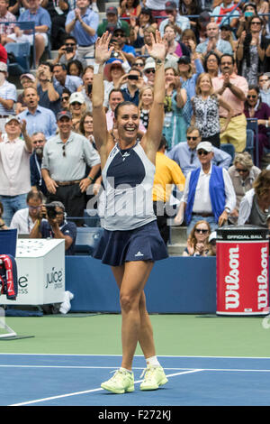 Flavvia Pennetta (ITA) winner during the Women's Final at the 2015 US ...