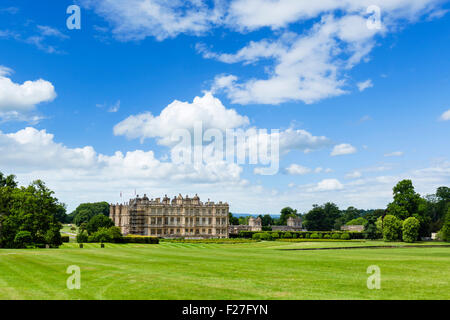 Longleat Elizabethan Country House & English stately home landscape ...
