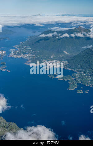 Aerial view of Sitka, Alaska Stock Photo - Alamy
