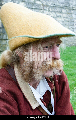 Close up of Phil Howard. Senior adult male. Very characterful face with ...