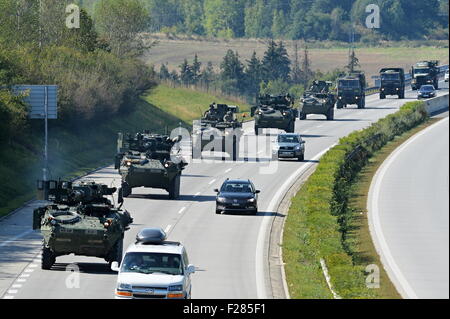 Rozvadov, Czech Republic. 13th Sep, 2015. The last part of the U.S ...