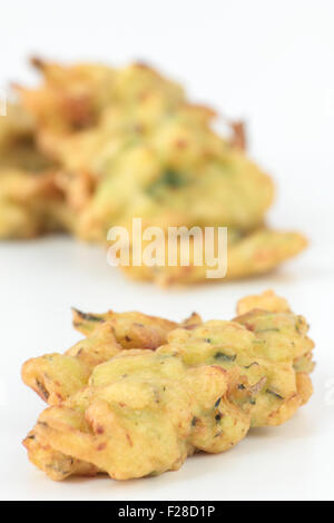 Deep fried courgette cakes. Cooked to perfection Stock Photo - Alamy