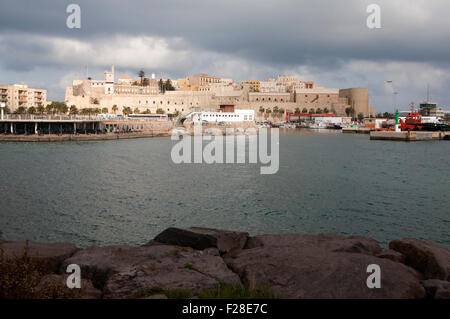 The old walled fortress Melilla la Vieja, Melilla, Spanish territory in ...