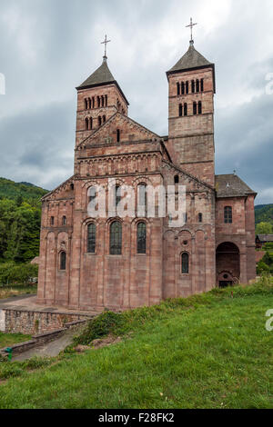 abbey church of murbach Stock Photo - Alamy