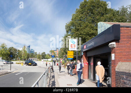 University Station at Birmingham University Stock Photo - Alamy