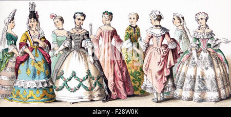 18th Century Upper Class French Lovers Stock Photo: 41660627 - Alamy